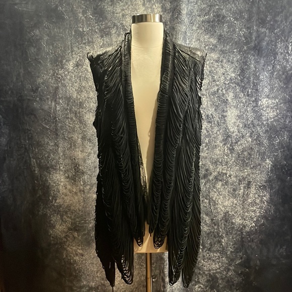 Catherine Malandrino | Jackets & Coats | Catherine Malandrino Black ...